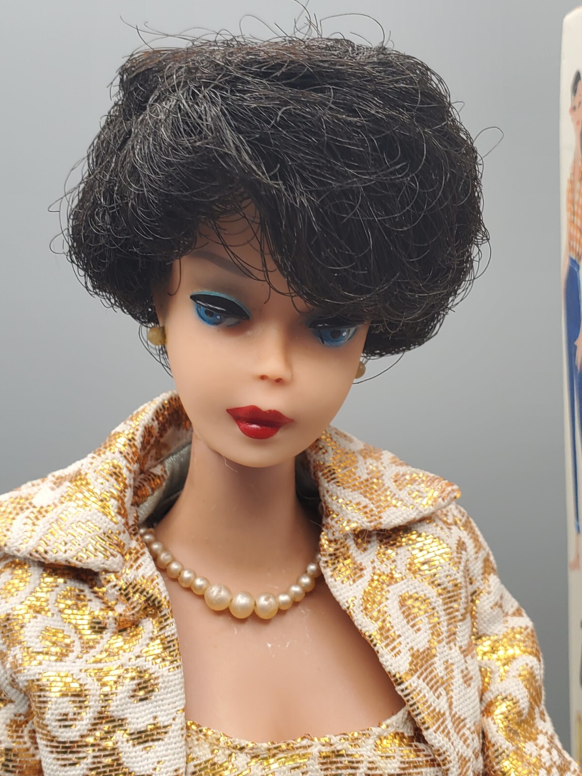 Barbie Doll Brunette Bubble Cut #1 850 Original 1959 “Evening Splendor ...