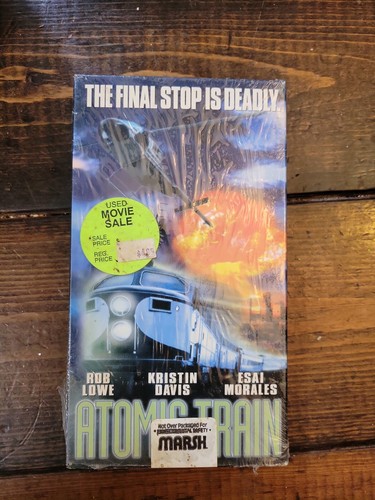 Atomic Train (VHS, 1999) NBC HOME VIDEO ROB LOWE ACTION RARE ...