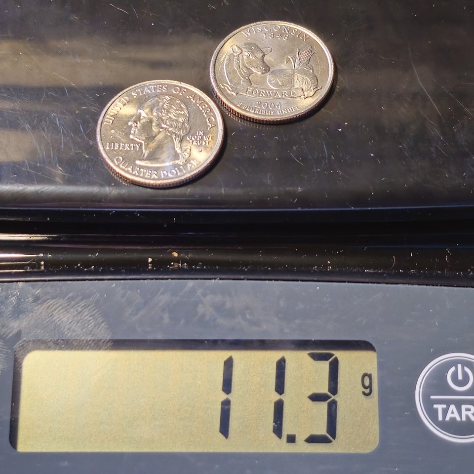 Two Wisconsin State QUARTER Error Coins (NOT LEAF) 2004 | eBay