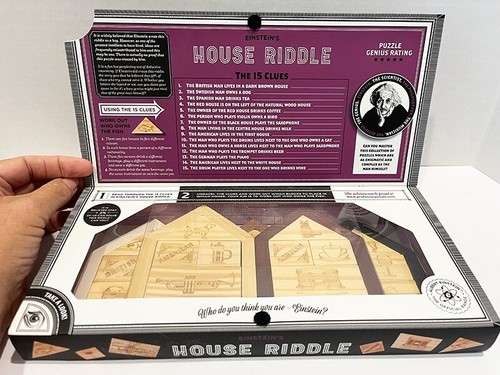 Professor Puzzle Ein2322 The Einstein Collection Einstein's House ...