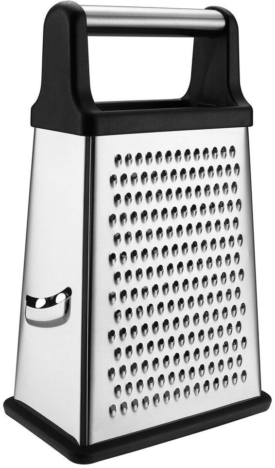 Professional Cheese Grater Stainless Steel Xl Size 4 Sides Box Grater ...
