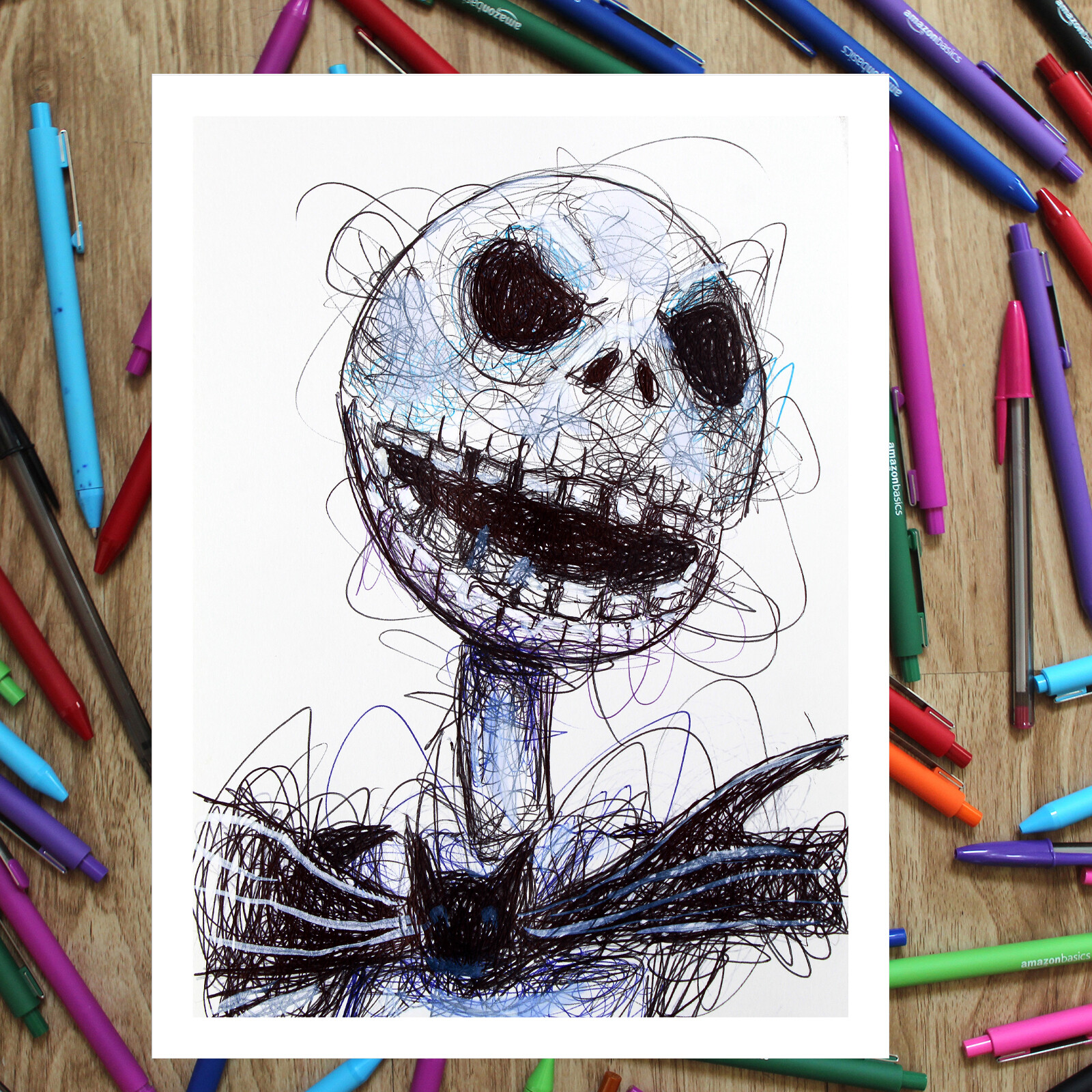 Nightmare Before Christmas Pencil Drawings