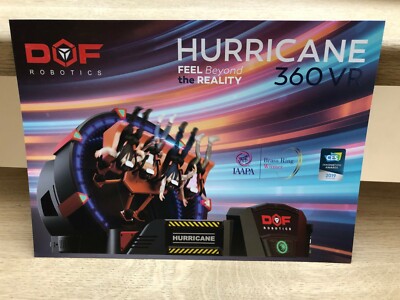 DOF Robotics (Türkiye) HURRICANE 360 VR virtual reality ride brochure ...