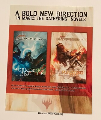 Magic MTG New Direction Novels Sold Here Promo Counter Standee NEW TCG ...
