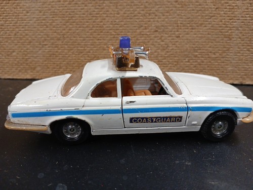 Vintage Original Corgi 414 Jaguar XJ12C Coast Guard Car Great Britain ...