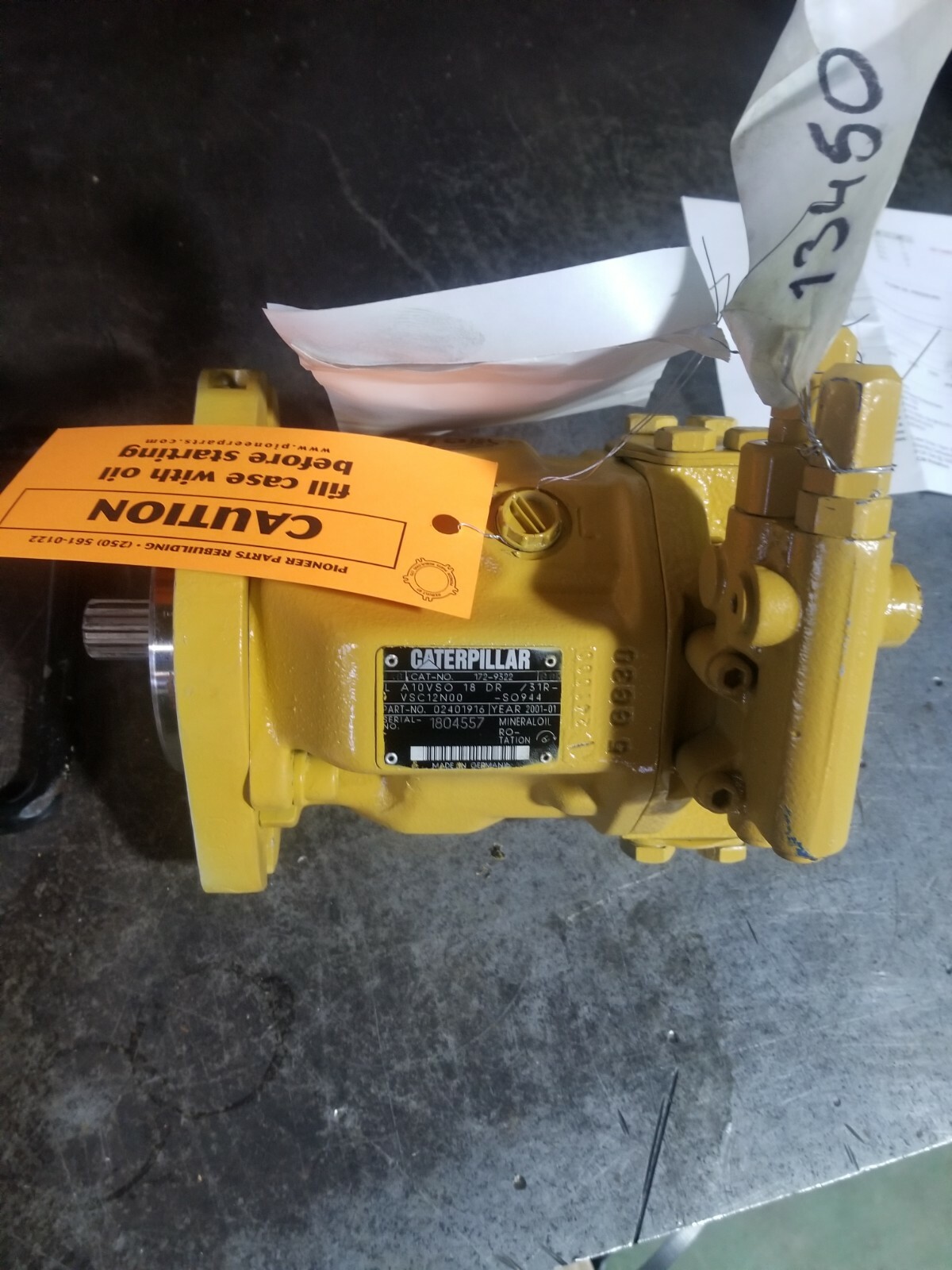 172-9322 CATERPILLAR PUMP REXROTH A10-VSO-18-DR/31R-VSC-12N00 | eBay