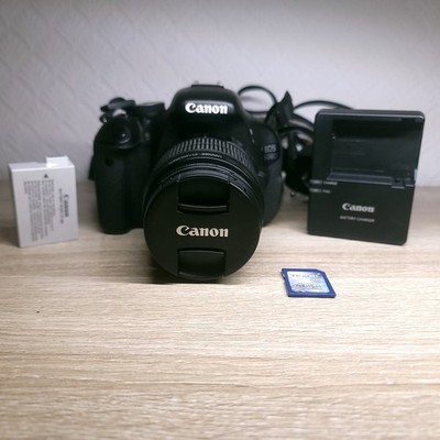 Canon EOS 600D DSLR Pristine + 18-55mm Lens Charger, Battery & 4GB SD ...