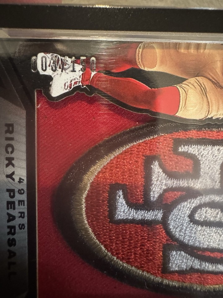 Custom Patch Ricky Pearsall 2024 Panini Black Sizeable Rookie ...