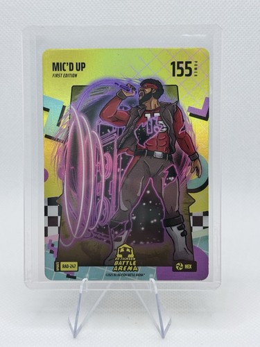 2025 Bo Jackson Battle Arena Update 80's Rad Hex Battlefoil MIC'D UP | eBay