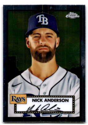 2021 Topps Chrome Platinum Anniversary #440 Nick Anderson Tampa Bay ...