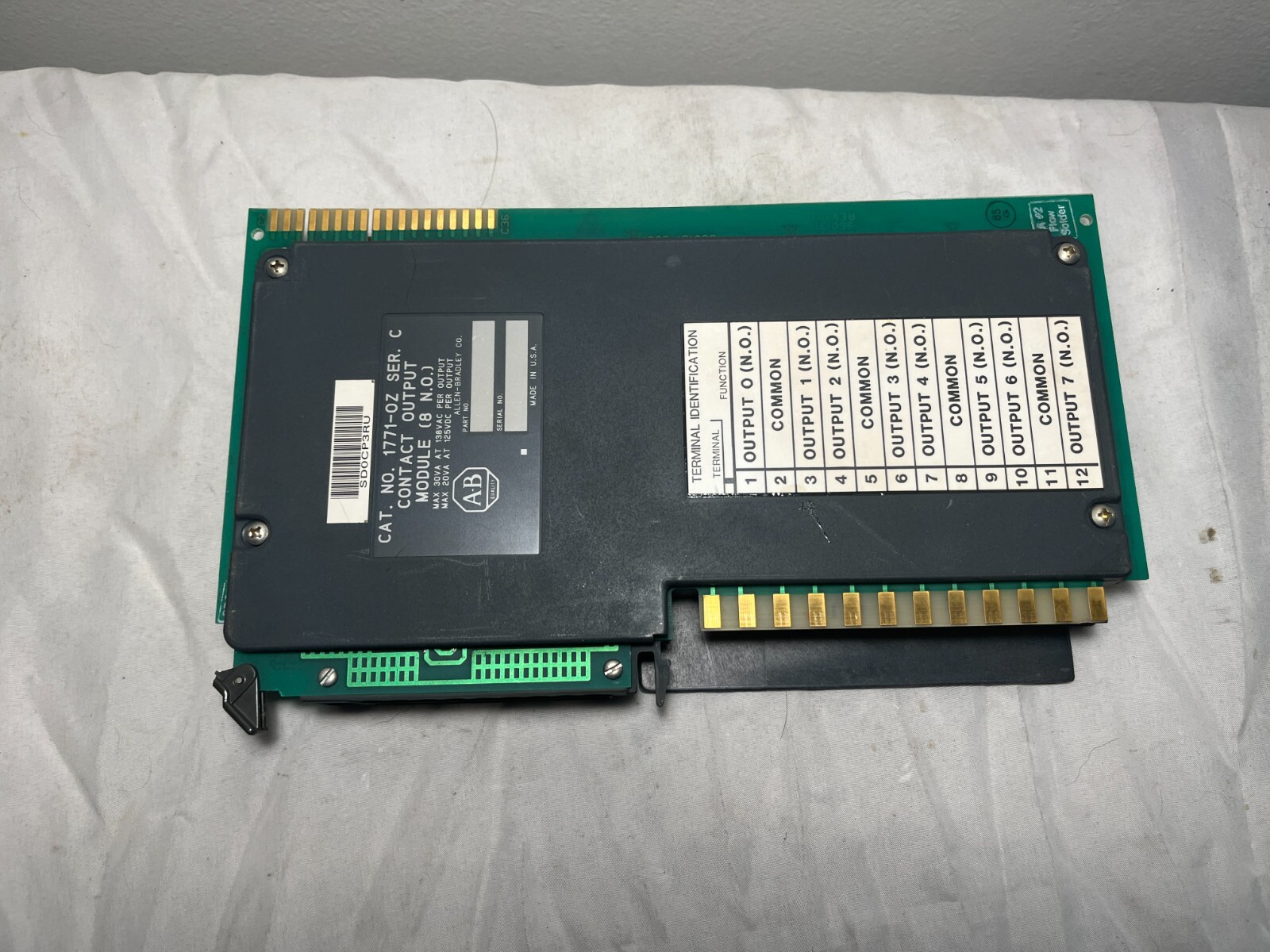 ALLEN-BRADLEY 1771-OZ SER C OUTPUT MODULE | eBay