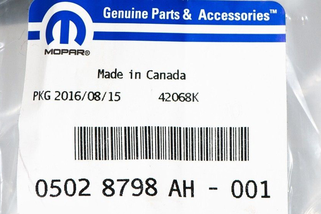 08-14 DODGE CHALLENGER RIGHT DOOR EXTERIOR ROCKER PANEL MOLDING TRIM ...