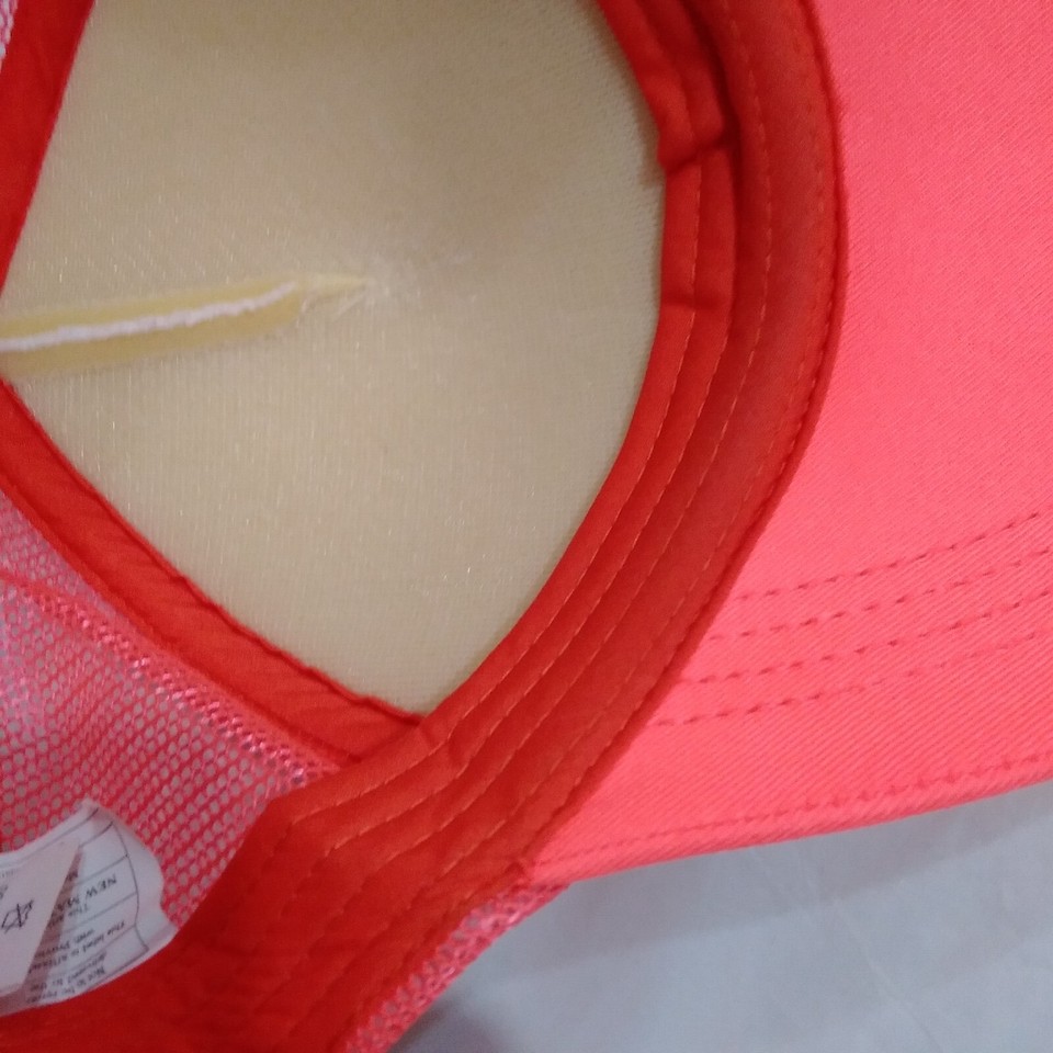 Billabong Classic Hawaii Surf Graphic Trucker Hat Orange Snapback Cap ...