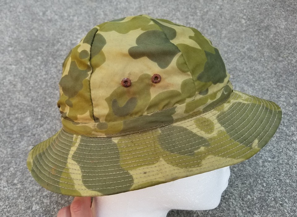 North Vietnamese Viet Cong Boonie Camouflage Hat South ARVN BDQ SOG ...