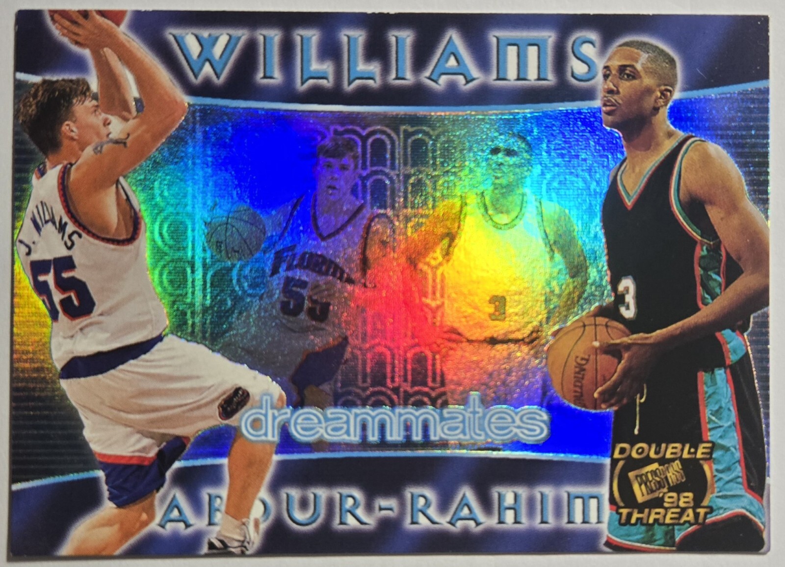 Shareef Abdur-Rahim 1998 Press Pass Double Threat #44 Base Price Guide ...
