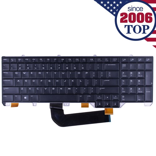 Genuine US Keyboard for Dell Alienware 17 R1 M17X R5 M18X R3 M8MH8 ...