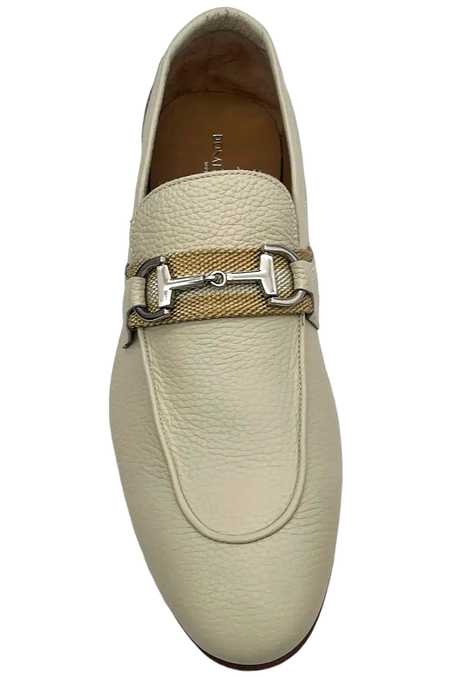 Donald Pliner Men's Tanner Calf Leather Slip-On Loafer Bone | eBay