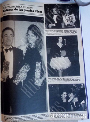 clips 2510 YVES MONTAND FAYE DUNAWAY CANDICE BERGEN NASTASSIA KINSKI ...