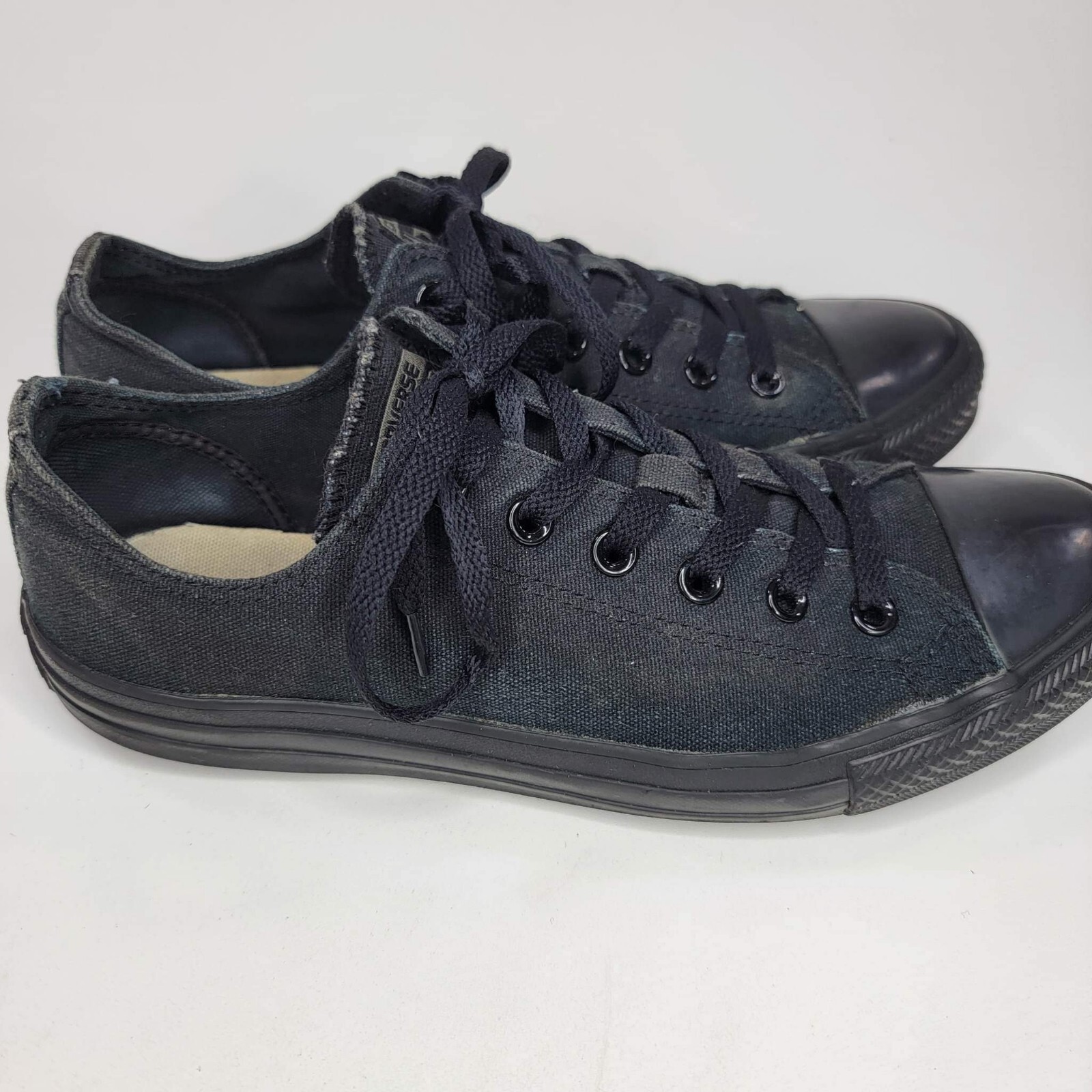 Converse Chuck Taylor All Star All Black -Size mens 8… - Gem