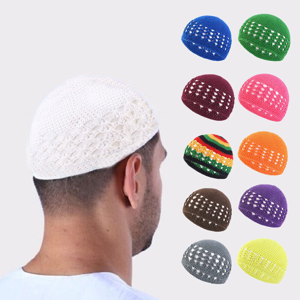 Turkish Hats Turkish Kufi Hat In Brown & Tan | ME861 | Alhannah