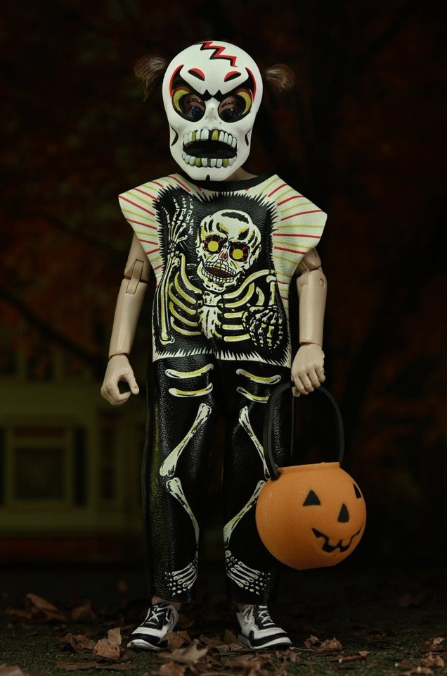 NECA BEN COOPER SKELETON 05 KID MONSTER W/MASK & COSTUME NYCC GITD (PRE ...