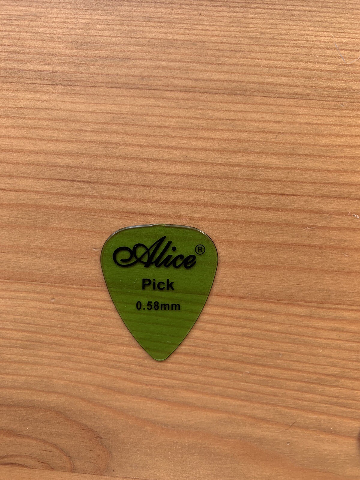 Alice Clear Guitar Picks Plectrums Various Thickness/gauges .58mm-1.5mm ...