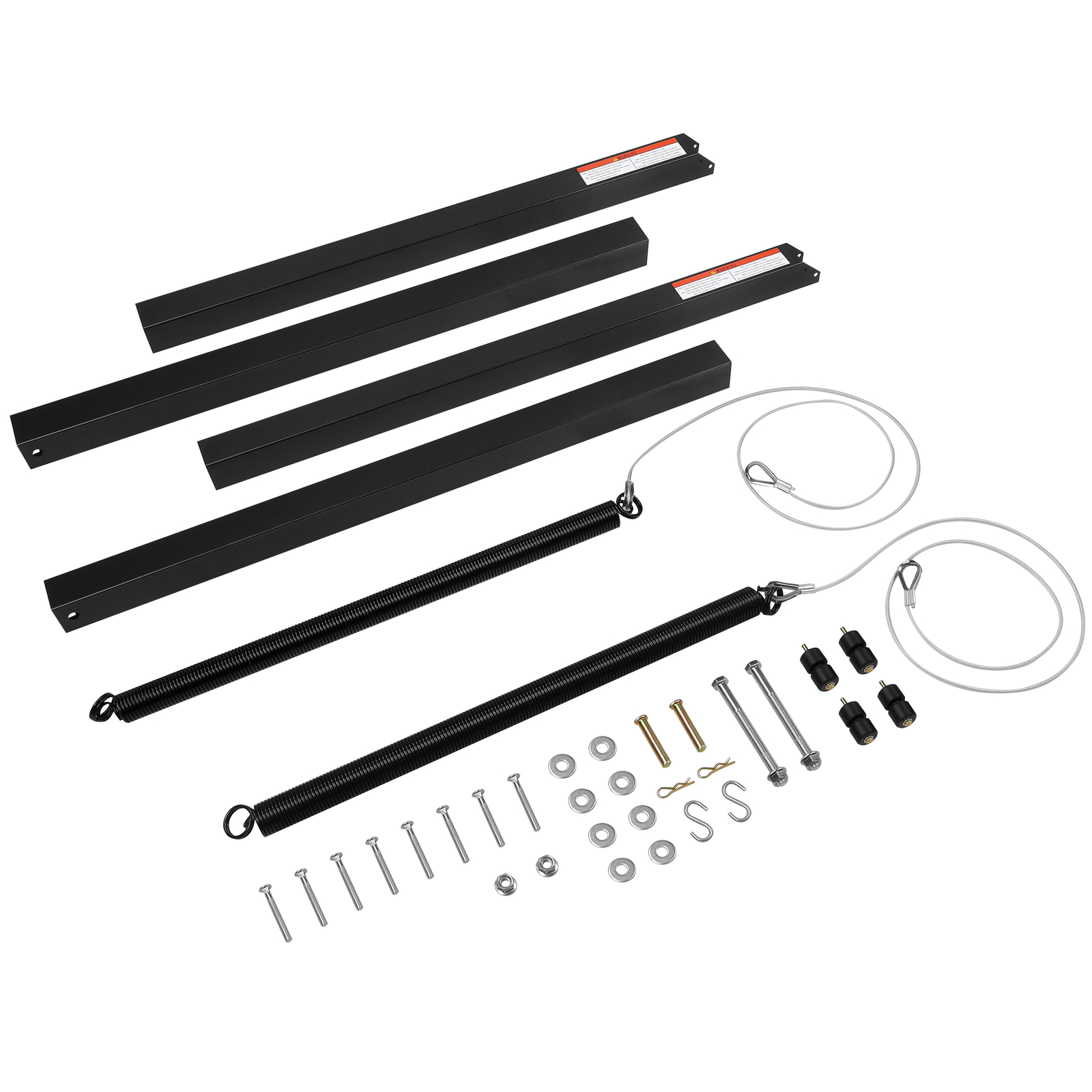 2 Sided Tailgate Utility Trailer Gate & Ramp Lift Assist System 350lbs ...