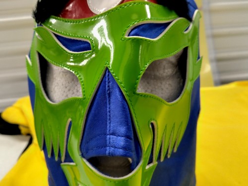 MIL MASCARAS MASK UFO CYCLOPS STYLE MEXICAN WRESTLING LUCHA LIBRE HARD ...
