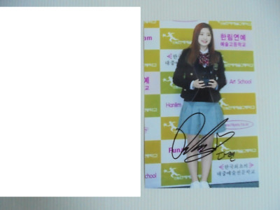 Twice Dahyun 4x6 Photo Korean autograph signed USA Seller KPOP B5 | eBay