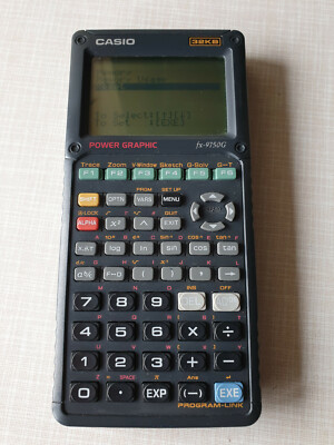 Vintage Casio FX-9750G Graphic Calculator | eBay