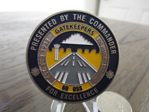 USAF 60th OSS 60th Operations Support Squadron Commanders Challenge ...