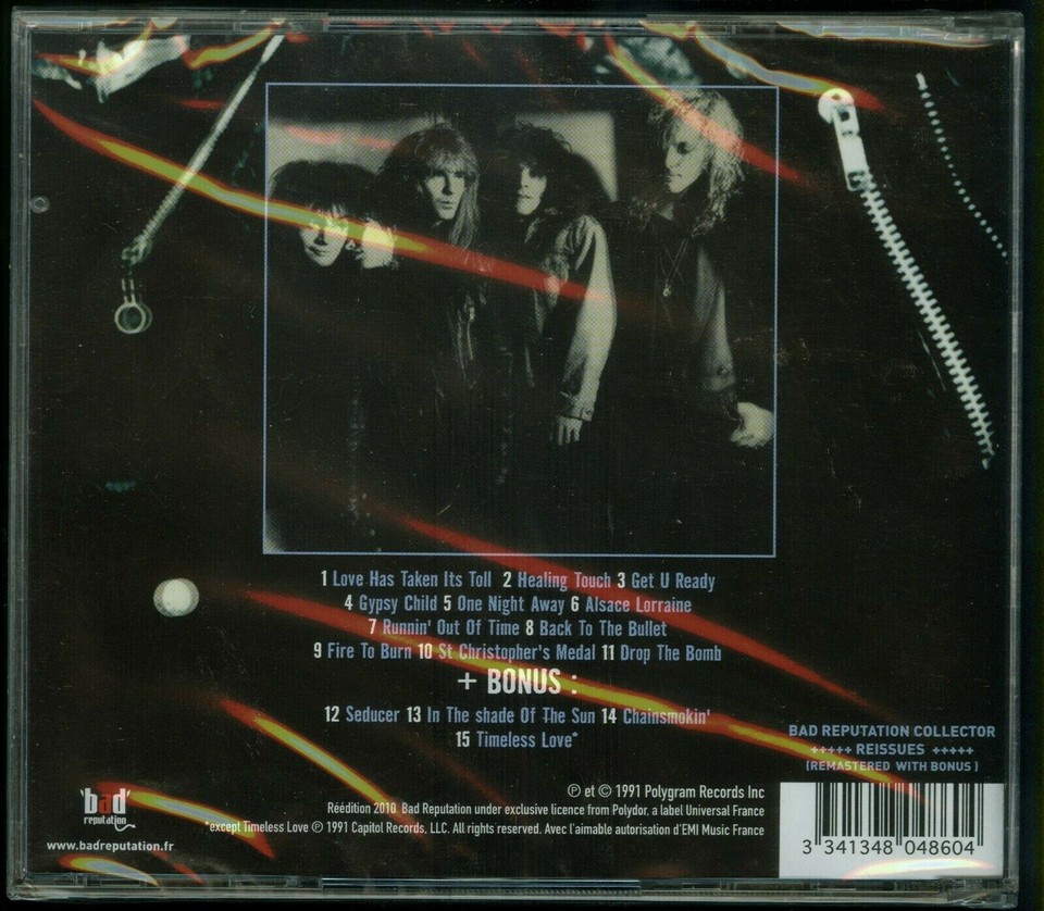 Saraya self titled 1989 CD new Bad Reputation s/t same bonus tracks ...