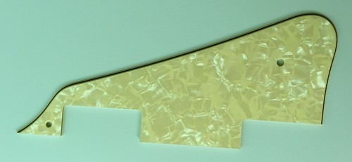 Guitar Parts For Gibson LES PAUL Guitar Pickguard Scratch Plate, Cream ...