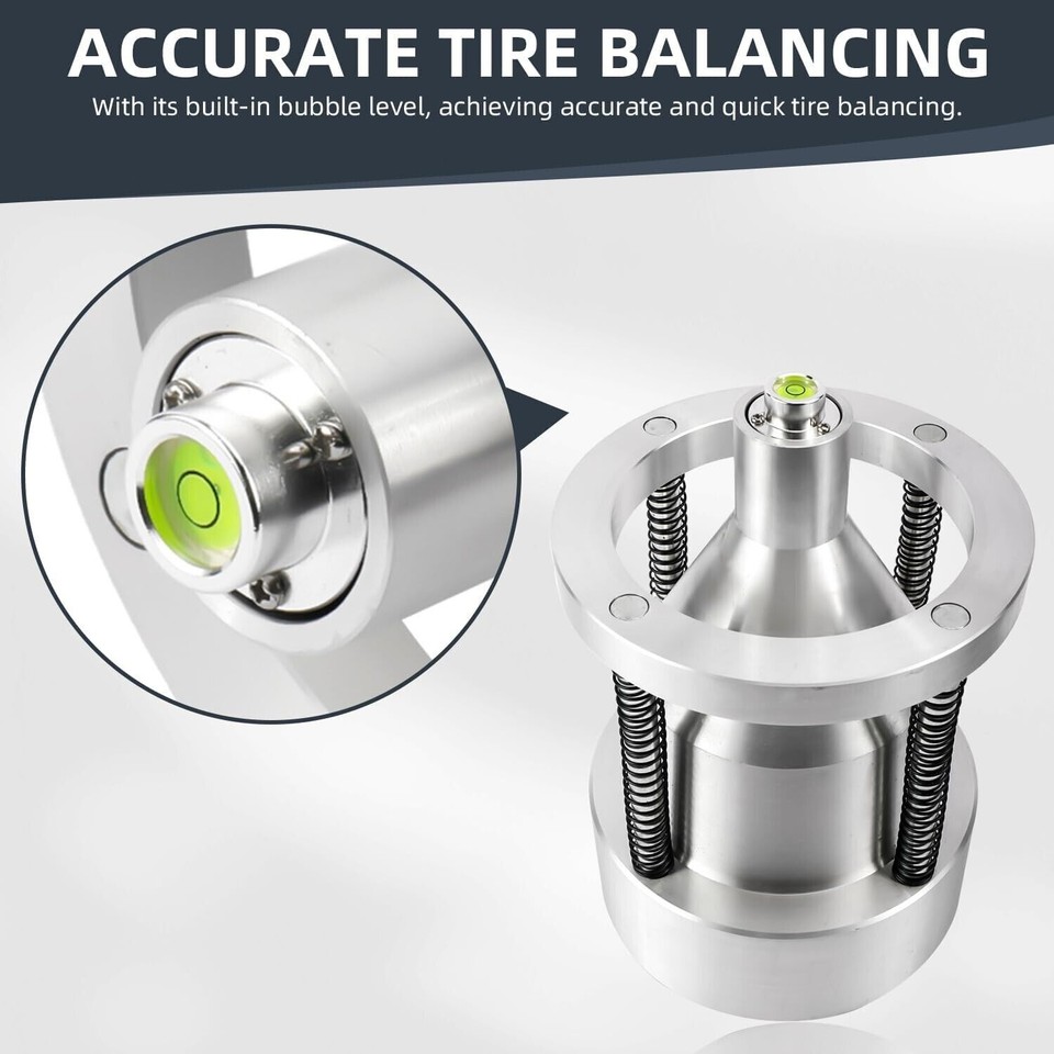 Portable Hubs Wheel Balancer Changer With Bubble Level Heavy Duty Rim ...