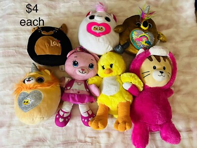 Different plushies for $4 each. Washed and ready to ship | eBay