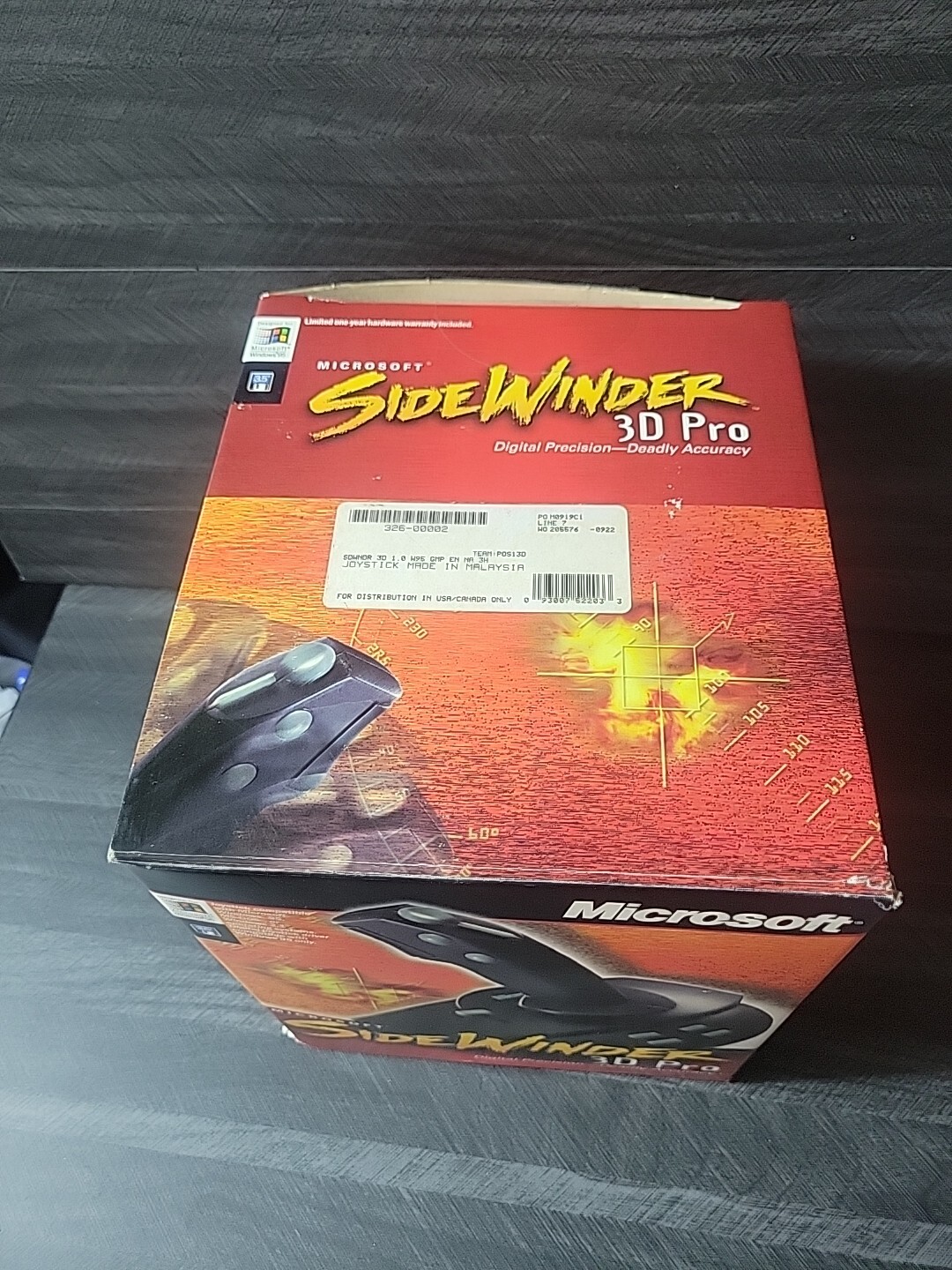 Microsoft SideWinder 3D Pro (32600007) Video Games Controller for sale ...