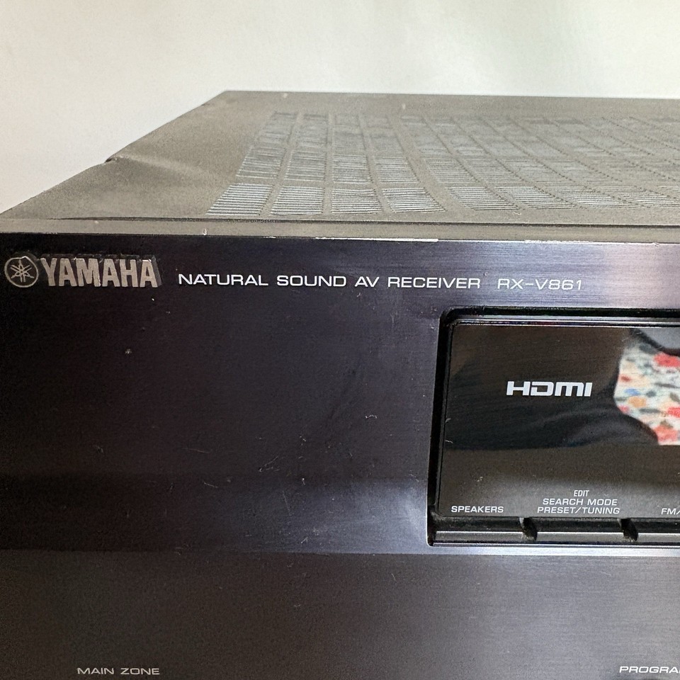 Yamaha RX-V861 Natural Sound AV Receiver - Works Great - Dinged Up Case ...