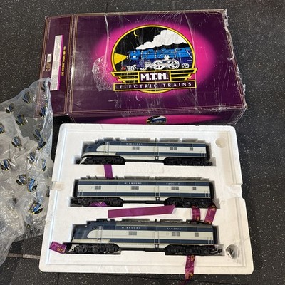MTH 20-2260-1 E-6 ABA Missouri Pacific Diesel Set, proto sound 2.0 BCR ...