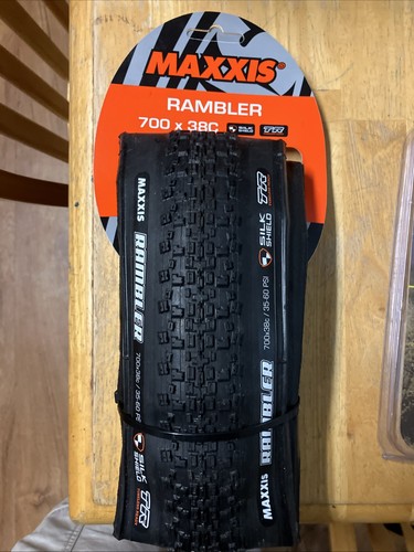 Maxxis Rambler Gravel Tyre 700 x 38C 60tpi EXO Folding TR Tubeless ...
