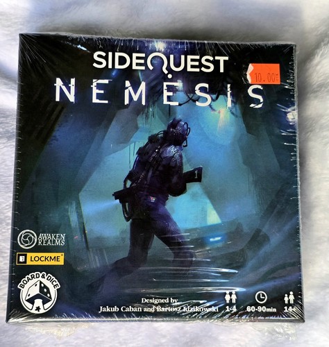 Lockme 2023 SideQuest Nemesis Board & Dice Game Awaken Realms - Sealed ...