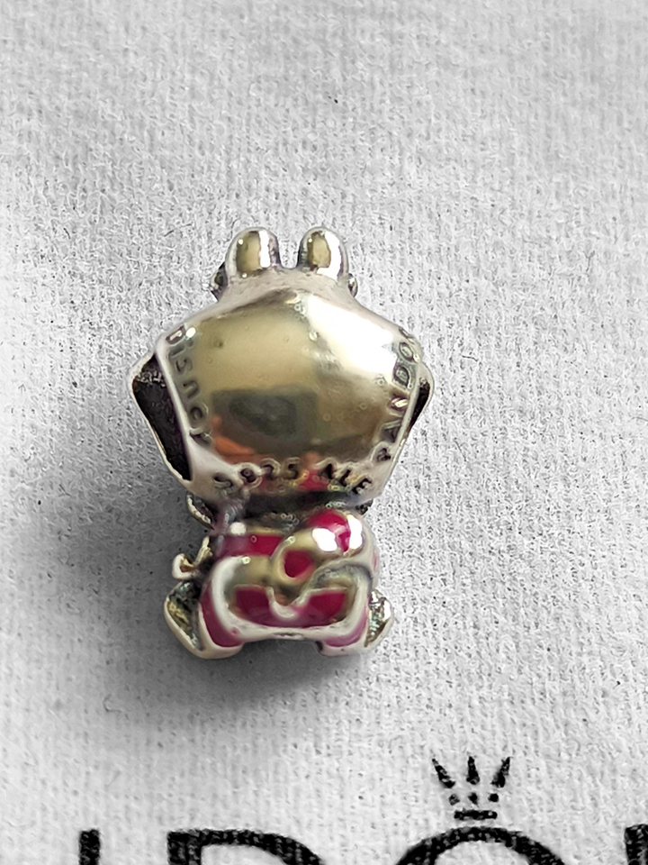 charm pandorale chat d'alice poinçon ale s 925 pandora | eBay