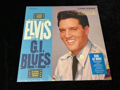 ELVIS PRESLEY 2LP FTD VINYL G. I. BLUES FACTORY SEALED W/HYPE STK LONG ...