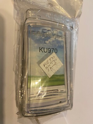 LG KU970 Shine Crystal Hard Case in Clear CPC6652 by Cellink. Brand New ...