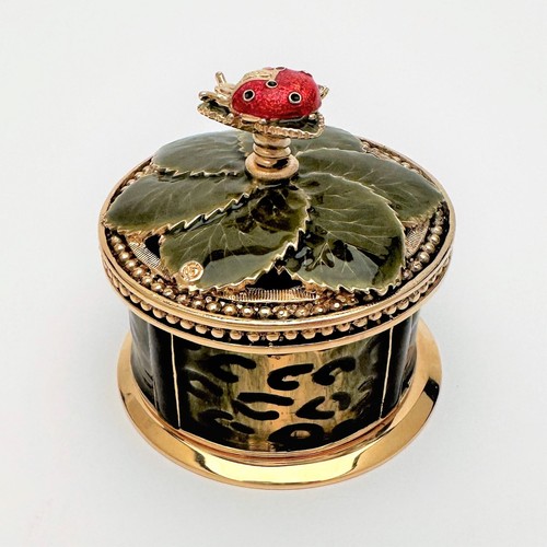St. John Home Ladybug Lidded Trinket Box | eBay
