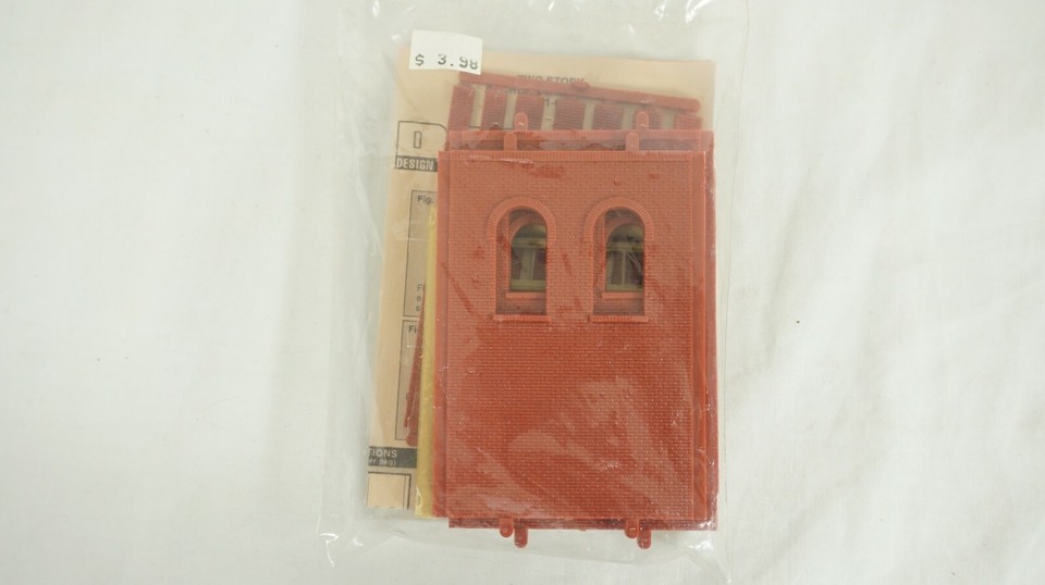 DPM HO Scale Two Story Arched 2 Window Plastic Model Kit Item # 301-09 ...