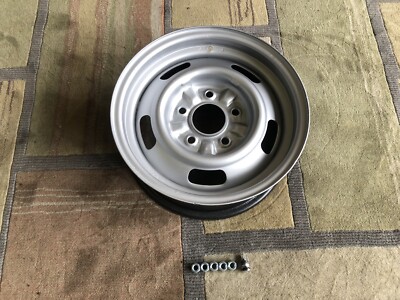 1967 Chevy 14x6 Rally GM Code A3 Steel Wheel 5x4.75 STRAIGHT | 14x6 ...