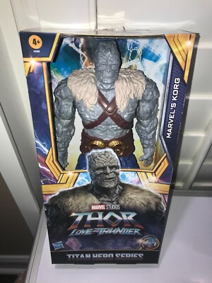 Marvel Avengers Titan Hero Series Korg Toy, 12-Inch-Scale Deluxe Action ...