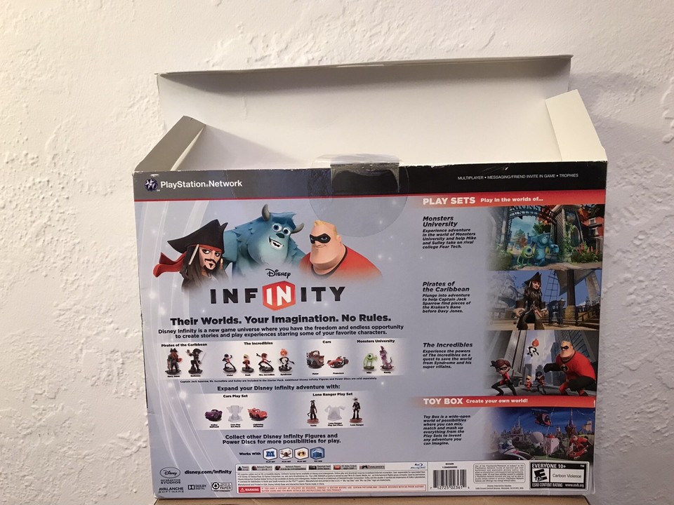 Disney Infinity Toy Box Starter Pack - Play Station 3 / PS3 Game - NIB ...