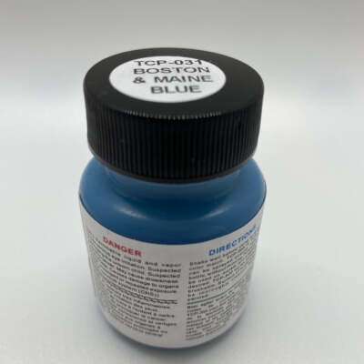 Tru-Color Boston & Maine Blue Railroad Color Acrylic Paints 1oz 29.6mL ...