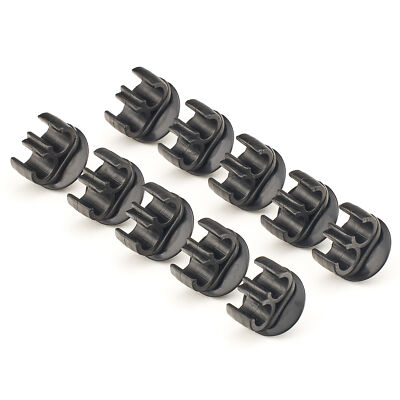 Automec Universal Car Brake Pipe Chassis Clips Double For 5/16 Inch ...